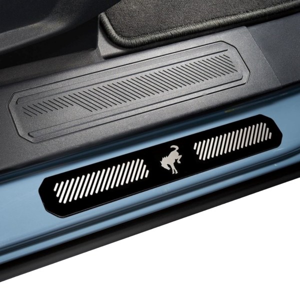 95177FD-X - Putco "Ford Bronco Logo" Stainless Steel Door Sill Plates ...