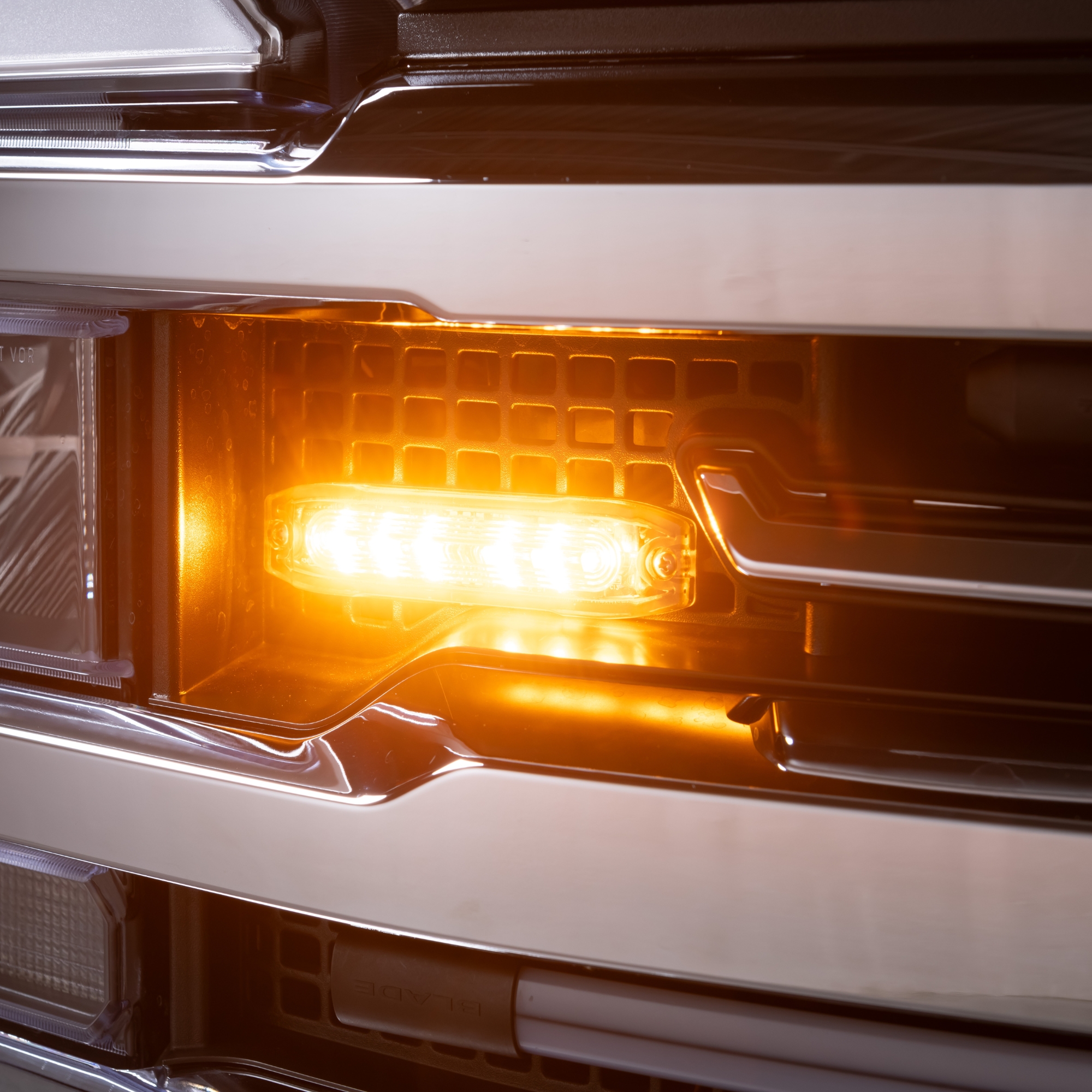 Putco Stinger PRO Lightheads with Amber, White and Blue Strobe LEDs