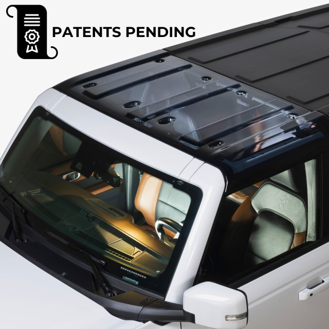 Putco Element Sky View for the Ford Bronco - Transparent Top