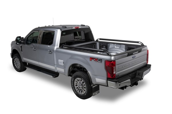 Putco Black Nylon Boss Locker Side Rails - Truck Bed Rails