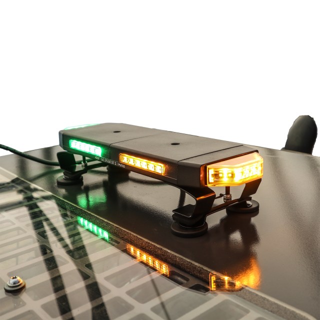 LED Strobe Light Kit for Skid Steer – 16" or 24" Light Bar
