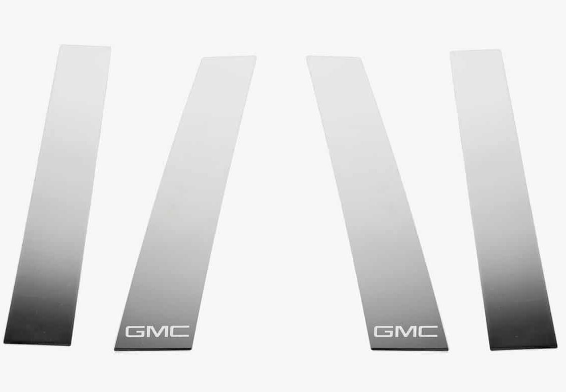 Putco GMC Logo Stainless Steel Pillar Post Trim Kit – Putco