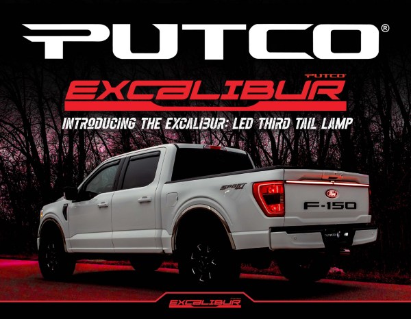 Putco Excalibur LED Tailgate Light Bar - Programmable