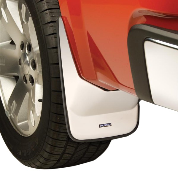 Putco Fitted Stainless Steel Mud Skins - Mud Flaps