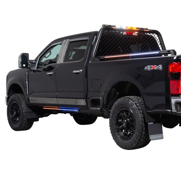 Super Duty Mud Flaps with Ford Licensed Logo