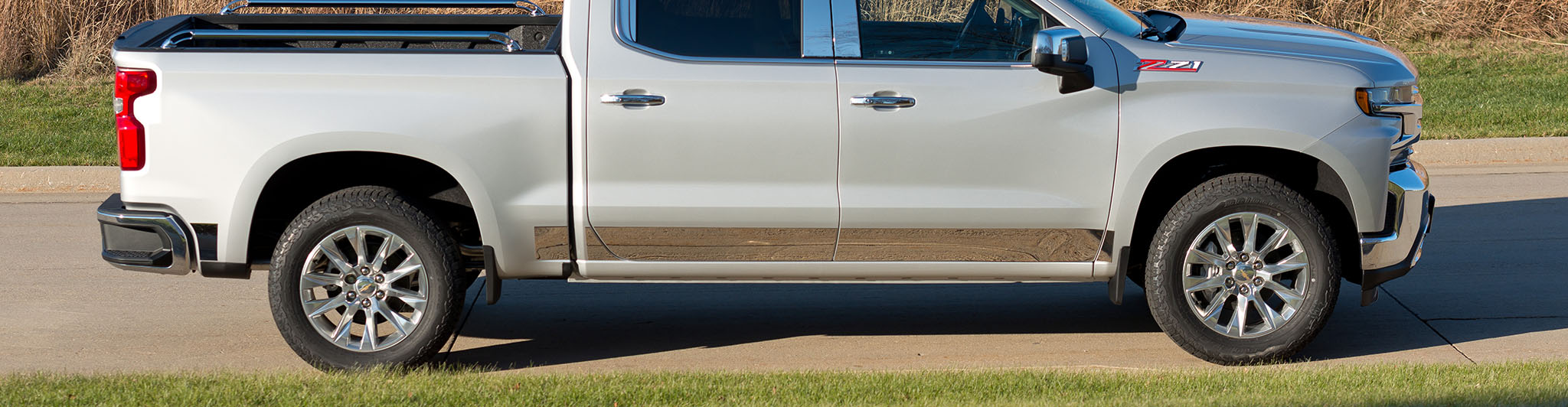 Black Platinum™ Rocker Panels for 2025 Ram Truck 1500