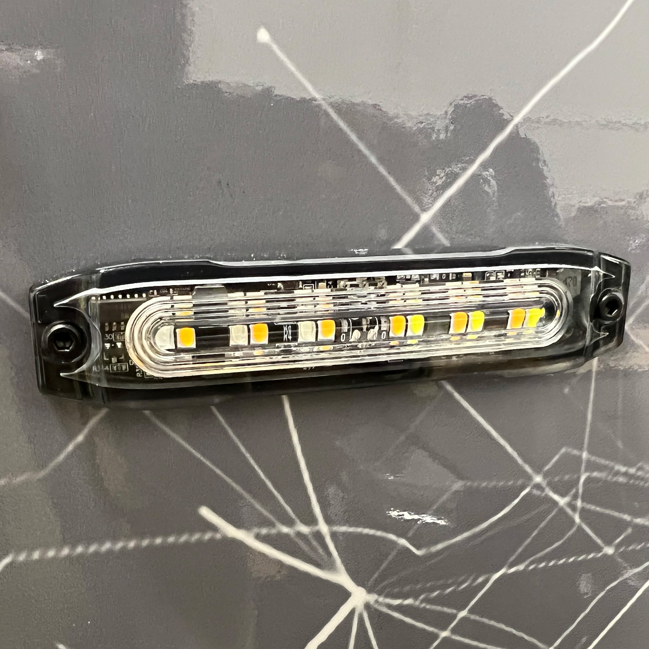 Putco Stinger Lightheads with Amber, White and Blue Strobe LEDs