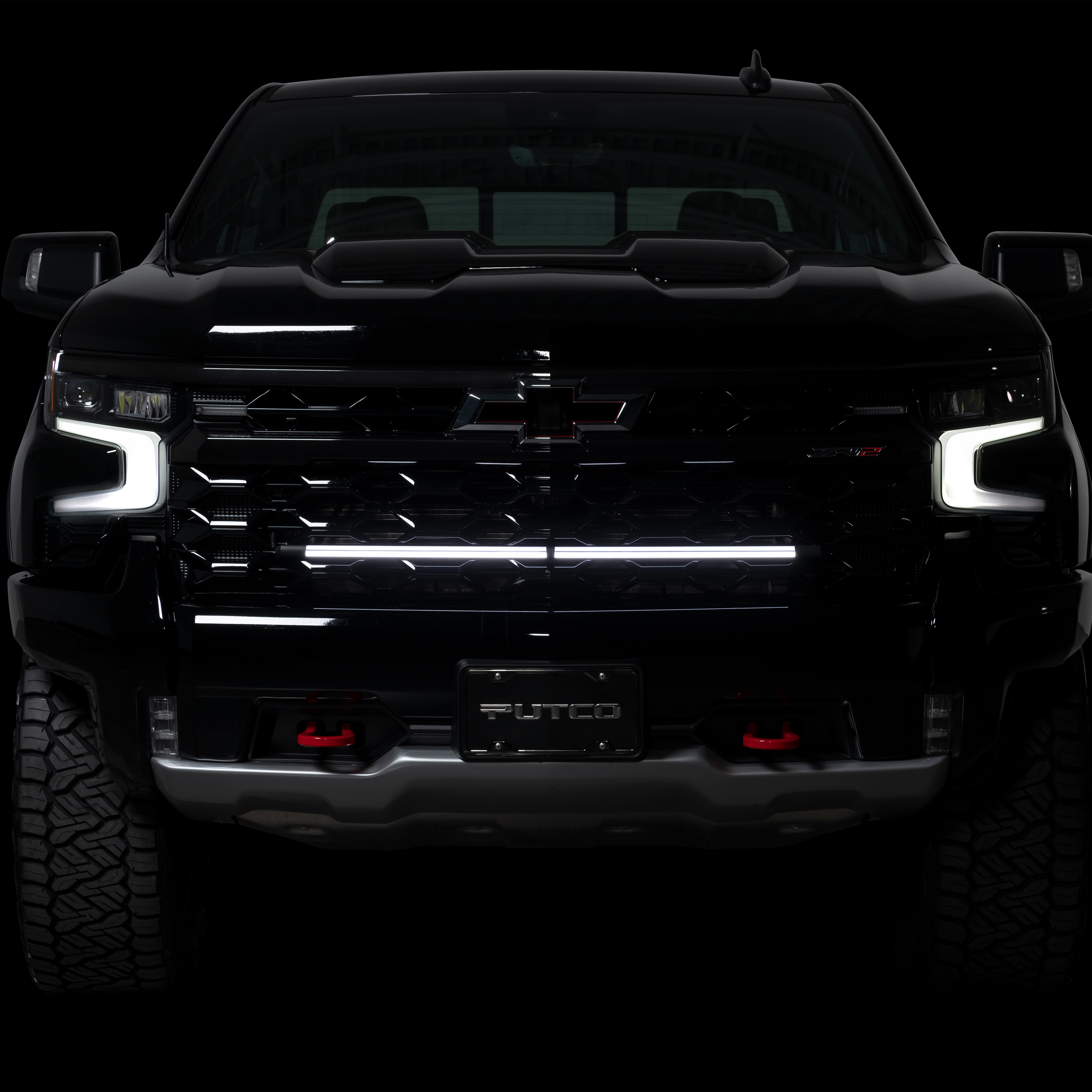 310208&310208 - Putco Virtual DRL LED Light Grille Bar - Two Pairs of 8 ...