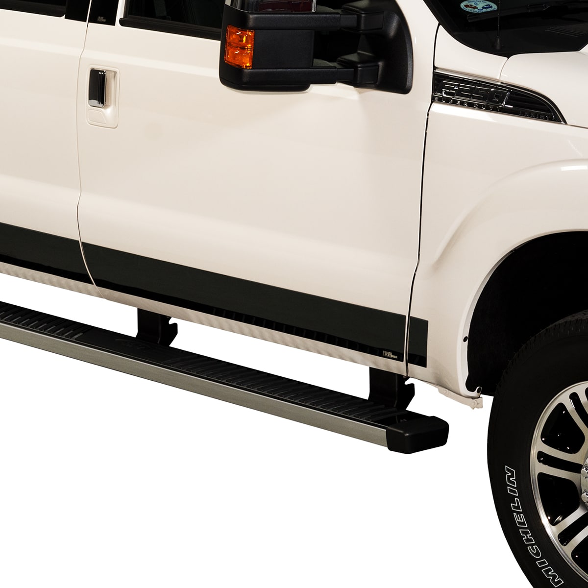 9751460BP - Putco Black Platinum Rocker Panels Kit Fits Ford SuperDuty ...