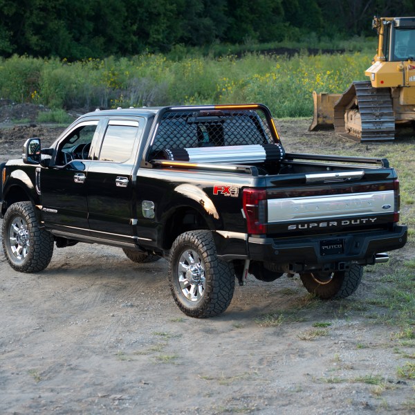 89051&93009-44 - Putco Boss Headache Rack with Amber & White LED Strobe ...