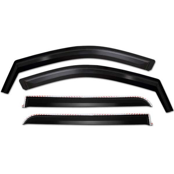 680426 - Putco Element Matte Black Window Deflectors